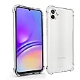 KP TECHNOLOGY Galaxy A05 Case, Clear TPU Bumper Phone Case for Samsung Galaxy A05 (Clear ...