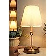 HSLighting Bedside Lamps, Touch Control Night Light with Metal Base 3 ...