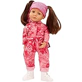 Gotz 1766045 Happy Kidz Emma Doll - 50 cm Multi-Jointed Standing-Doll ...