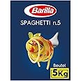 Barilla Hartweizen Pasta Spaghetti n. 5 – 1er Pack (1x5kg) : Amazon.de ...