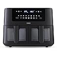 Tower T17151 Vortx Dual Basket Air Fryer with Vizion Viewing Windows, 9 ...