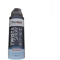 Plasti-kote 400ml Twist and Spray - Clear Gloss 400ml : Amazon.co.uk ...