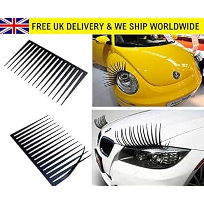Amazon.co.uk: car eyelashes: Automotive