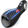 Vooloka Masturbator Male Sex Toys for Men, 360°Wrapped 5x10-Mode Tongue ...