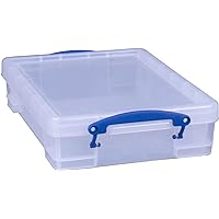 Really Useful Plastic Storage Box 9 Litre Clear : Amazon.co.uk: Home & Kitchen