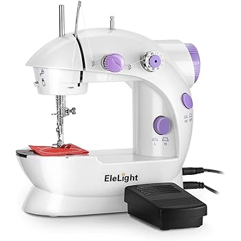 MICHLEY LSS-202 Lil' Sew & Sew Mini 2-Speed Sewing Machine: Amazon.co ...