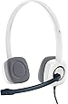 Amazon.in: Buy Logitech H150 Stereo Headset (Cloud White) Online at Low ...