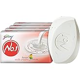 Buy Godrej No.1 Lime & Aloe Vera Soap - Pack of 4 (150g each) - High ...