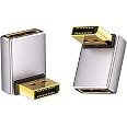 Duttek 8K 90 Degree Display Port 1.4 Adapter, Up & Down Angle ...