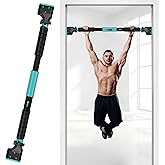 Sportneer Pull Up Bar: Strength Training Chin up Bar without Screws - Adjustable 75-94cm Width ...