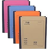 DAHSHA 4 Pack Spring Files A4 Size Paper Folder Cobra File Document ...