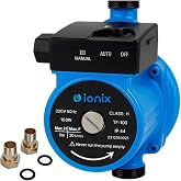 MAZOUT Inline Circulatory Automatic Water Pressure Pump with Wall ...