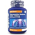 Zipvit Glucosamine Sulphate 2KCl 1000mg with Vitamin C, 180 Vegan Tablets, Supports Bones ...