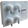 SELVO 20A 4 WAY (TPN) METAL CLAD PLUG & SOCKET DISTRIBUTION BOARD ...
