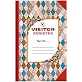 Visitor Hardbound Register Book with 50 Sheets (100 Pages) for Flats ...