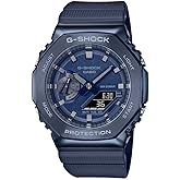 Casio G-Shock GM-2100BB-1ADR Black IP Analog-Digital Dial Resin Strap ...