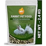 Boltz Premium Adult Pellet Rabbit Food, Nutritionist Choice (Rabbit ...