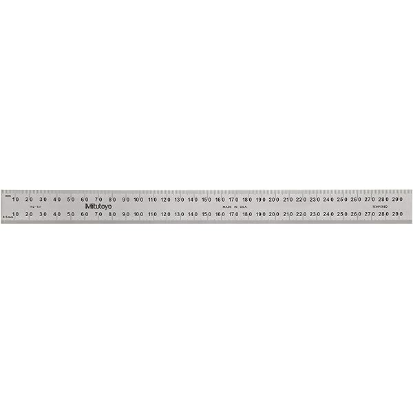 182-101 Straight Rulers Wide Rigid Steel Rules, Series 182, 42% OFF