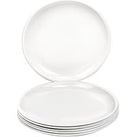 Buy Signoraware Design-6 Round Full Plate Set, Set of 6, White Online ...