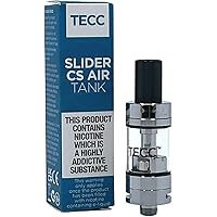 TECC Slider CS Air Tank - No Nicotine/Nicotine Free : Amazon.co.uk ...