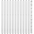 6 Pair White Plastic Drawer Runners,298mm Draw Runners Replacement ...