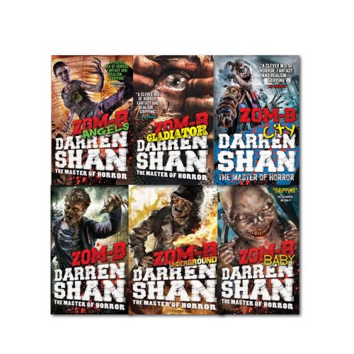 zom b Collection 6 Books Set, (Zom-B, ZOM-B Baby, Angels, City ...