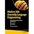 Modern X86 Assembly Language Programming: Covers X86 64-bit, AVX, AVX2, and AVX-512 : Kusswurm ...