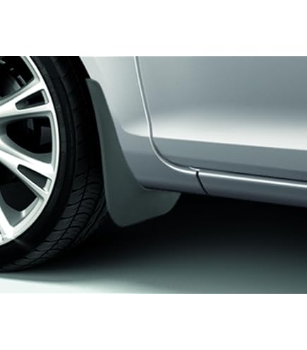 Ford Genuine Contoured Mud Flaps Splash Guard Kit Pair Black For Fiesta ...