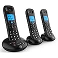 BT 3570 Cordless Landline House Phone with Nuisance Call Blocker, Digital Answer Machine, Trio ...