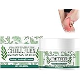 Chillflex Menthol Soothing Cream, Instant Cooling Relief Cream - Herbal ...