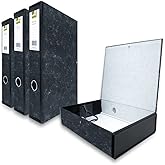 Q-Connect Box File Foolscap [per Pack: 10] : Amazon.co.uk: Stationery ...