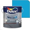 Dulux PU Enamel 500 ml High Gloss Finish Paint for Interior Exterior Metal & Wood Surfaces with ...