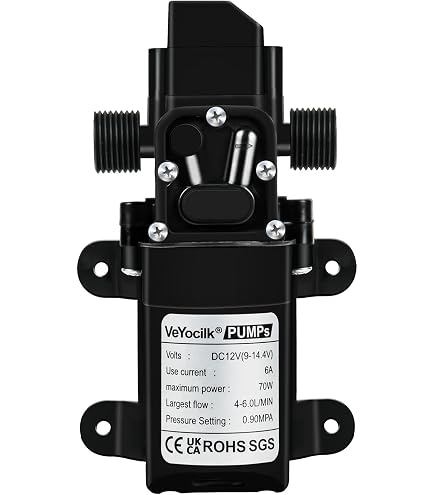 EF1000 Replacement (2 Pack) OEM Everflo EF1000 12V Diaphragm Pump - 1.0 ...