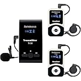 AGJ Wireless Tour Guide System, Tour Guide Headsets, Tour Guide Microphone 1 Transmitter 15 ...