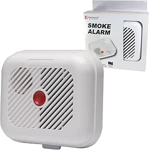 Ei Electronics Battery Smoke Alarm with Test Button: Amazon.co.uk: DIY ...
