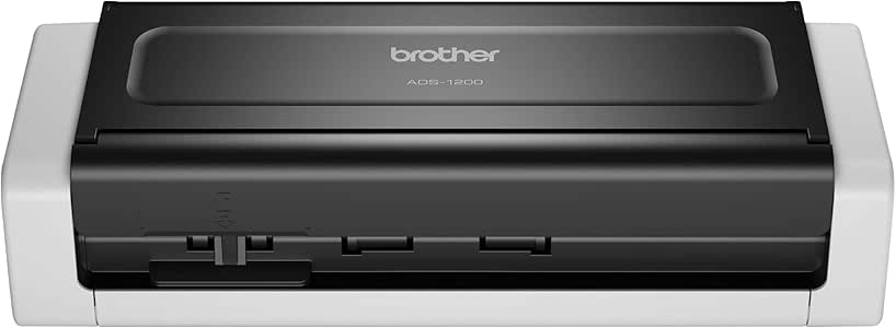 Brother ADS-1200 Document Scanner, Compact, PC Connected and Network ...