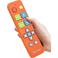 EZclicker Big Button Universal TV Remote (Blue) Simple Easy to Use ...