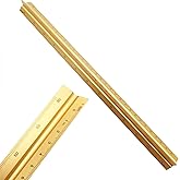 TONAUP Scale Ruler, Metal Scale Ruler, Aluminum Triangular Scale Ruler ...