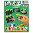 Original Shrinkles, Shrink Art Sheets Black Classroom Pack for 5 years ...