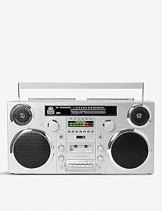 GPO Brooklyn 1980s-Style Boombox - CD, Cassette, FM: Amazon.co.uk ...