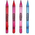 PEUTIER 4pcs 39.37in Giant Inflatable Crayons, Neon Jumbo Crayon ...