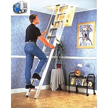 Abru loft ladder 3 section easy stow: Amazon.co.uk: DIY & Tools