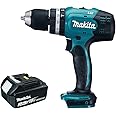 Makita DHP453 18v Li-Ion Cordless Combi Drill with 1 x 3.0Ah Battery ...