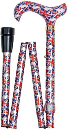 Classic Canes Union Jack Adjustable Derby Cane. 77-100 cm: Amazon.co.uk ...