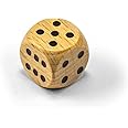 Waldfelsen Single Colourful Wooden Dice Eye Cube Made of Wood in 20 ...