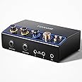 TONOR Audio Interface for Podcast, 2 XLR Channel Audio Mixer with RGB ...