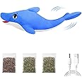 Floppy Fish Cat Catnip Toys, Flapping Interactive Electric Kitten Toy for Indoor Cats Chew ...