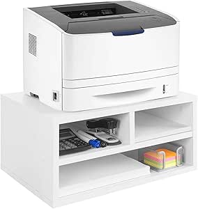 COMIFORT Printer Cabinet - Practical Stand for Fax Machine with Large ...
