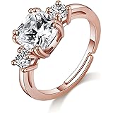 Philip Jones Rose Gold Plated Adjustable Leaf Ring Created with ...