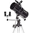 Celestron 21049 PowerSeeker 127EQ Reflector Telescope, Black: Amazon.co.uk: Electronics & Photo